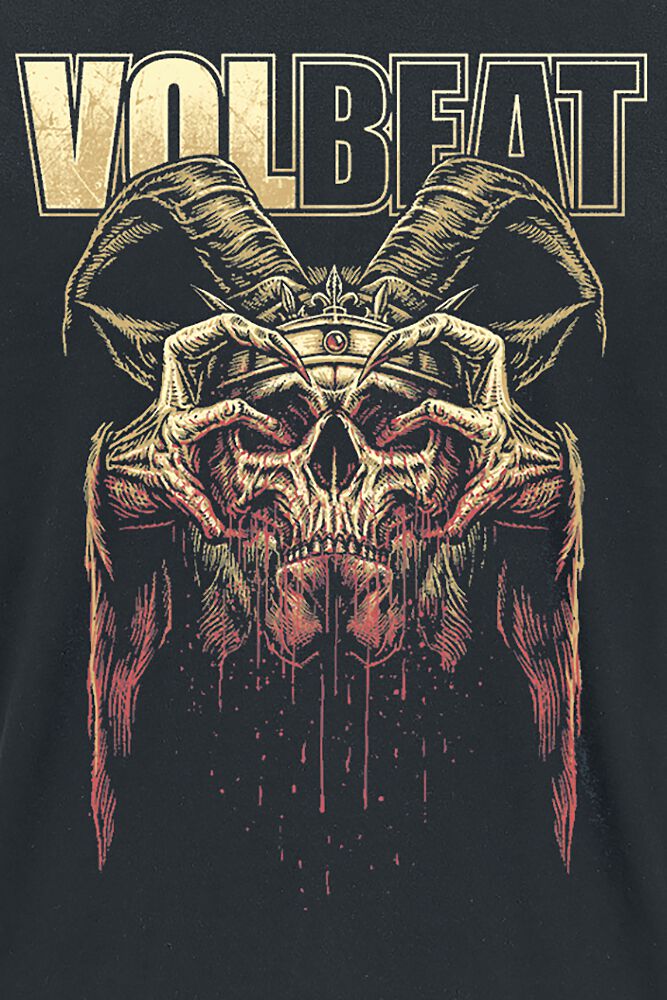 Bleeding Crown Skull | Volbeat T-Shirt Manches courtes | EMP