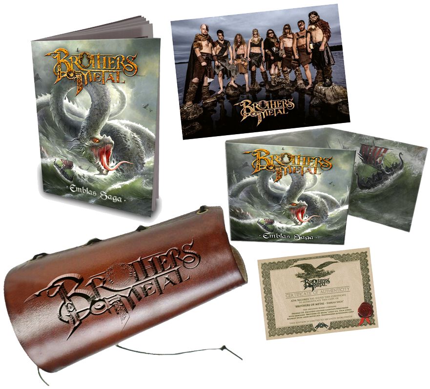 Emblas saga | Brothers Of Metal CD | EMP