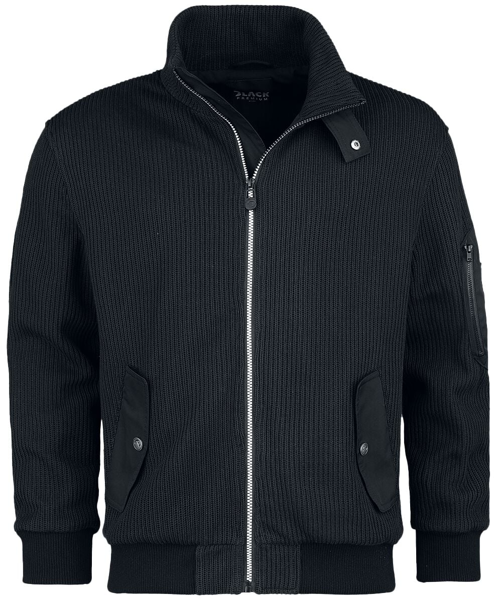Veste avec poches sur les manches | Black Premium by EMP Veste mi ...