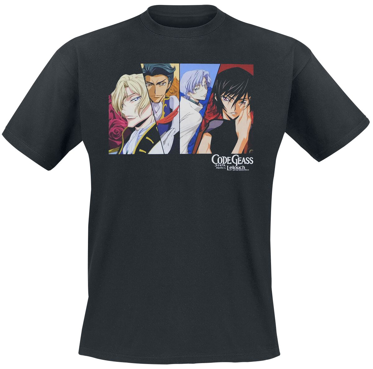 Group squares | Code Geass T-Shirt Manches courtes | EMP