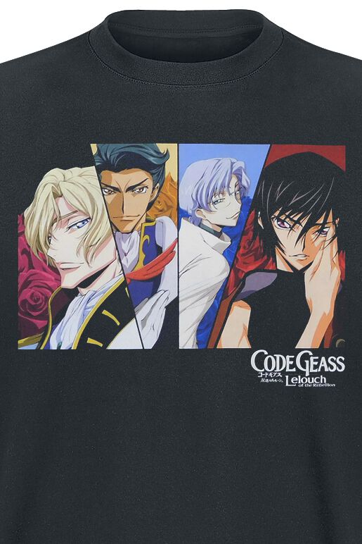 Group squares | Code Geass T-Shirt Manches courtes | EMP