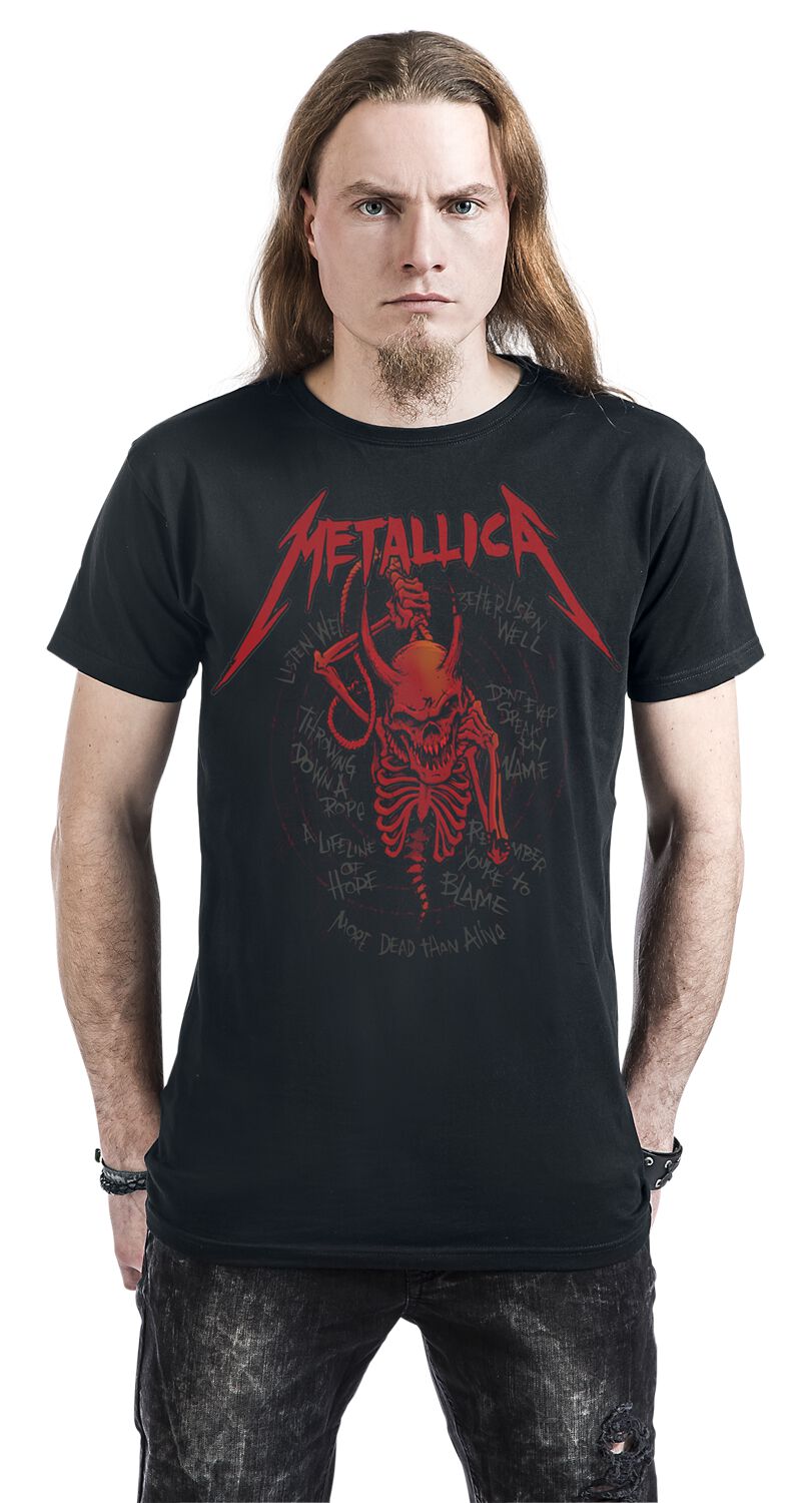 Skull Screaming Red 72 Seasons | Metallica T-Shirt Manches courtes | EMP