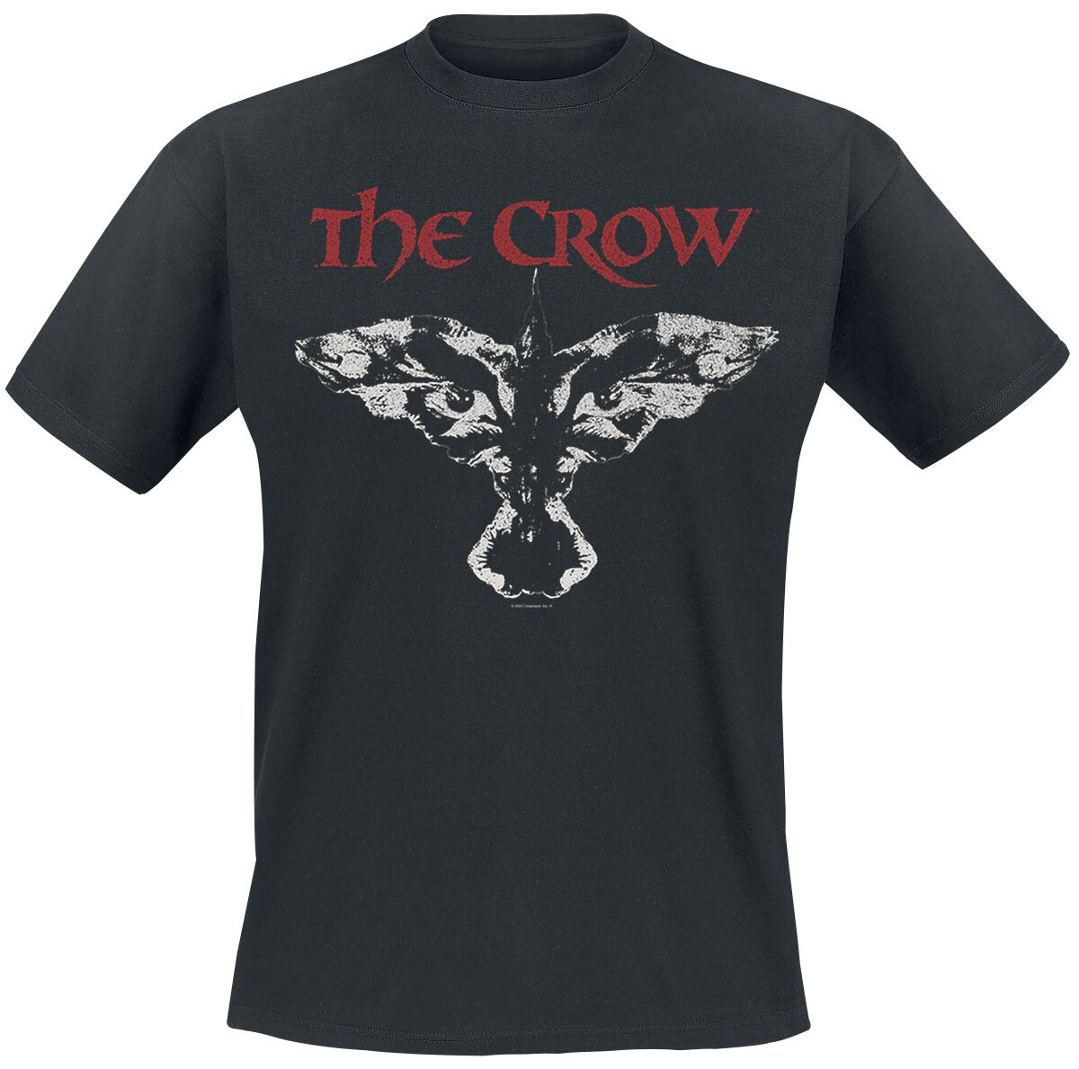 Logo - Rouge | The Crow T-Shirt Manches courtes | EMP