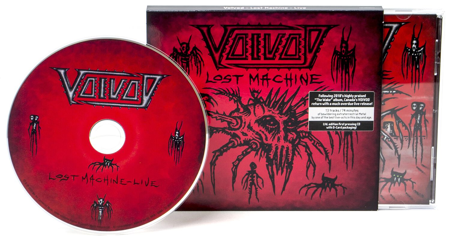 Lost machine - Live | Voivod CD | EMP