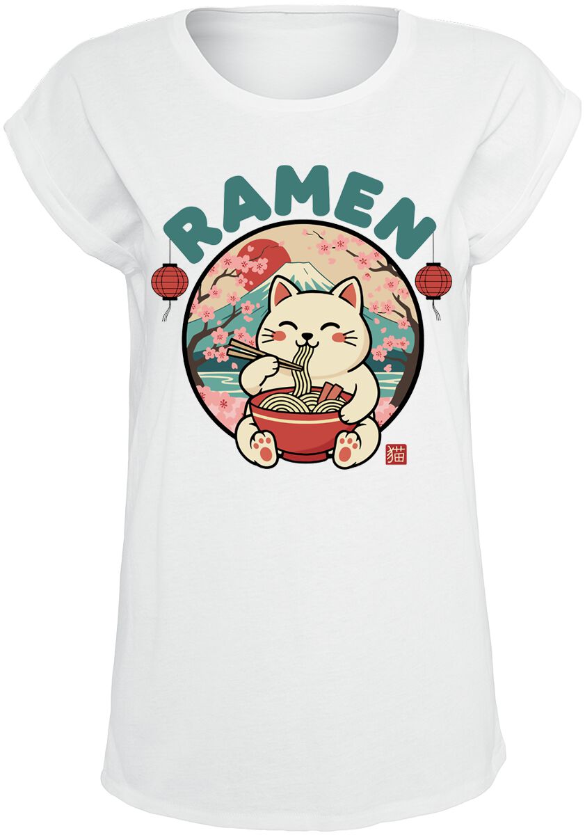 Ramen Cat | Tierisch T-Shirt Manches courtes | EMP