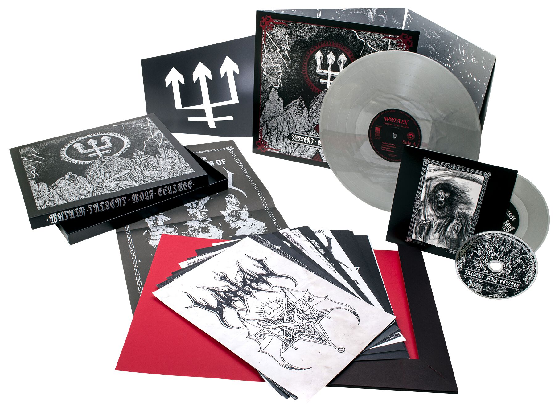 Trident wolf eclipse | Watain CD | EMP