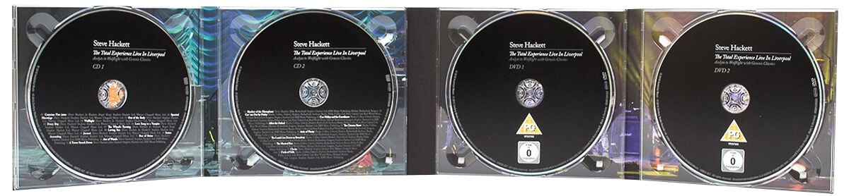 The total experience live in Liverpool | Steve Hackett CD | EMP