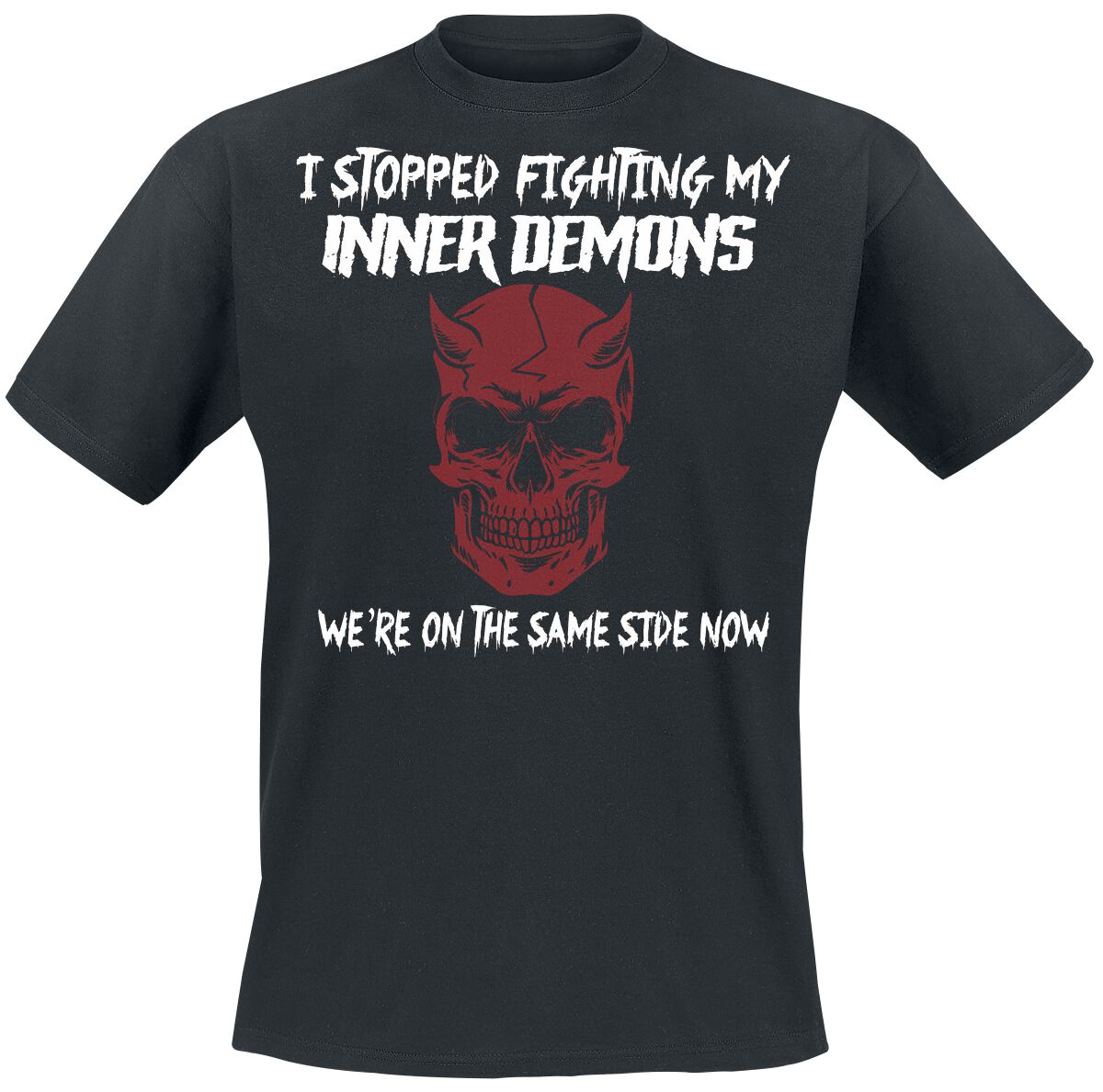 My Inner Demons | Slogans T-Shirt Manches courtes | EMP