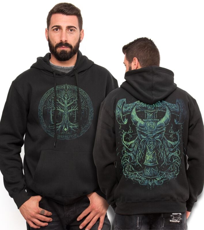 Viking Thor – Vicero | Outer Vision Sweat-shirt à capuche | EMP