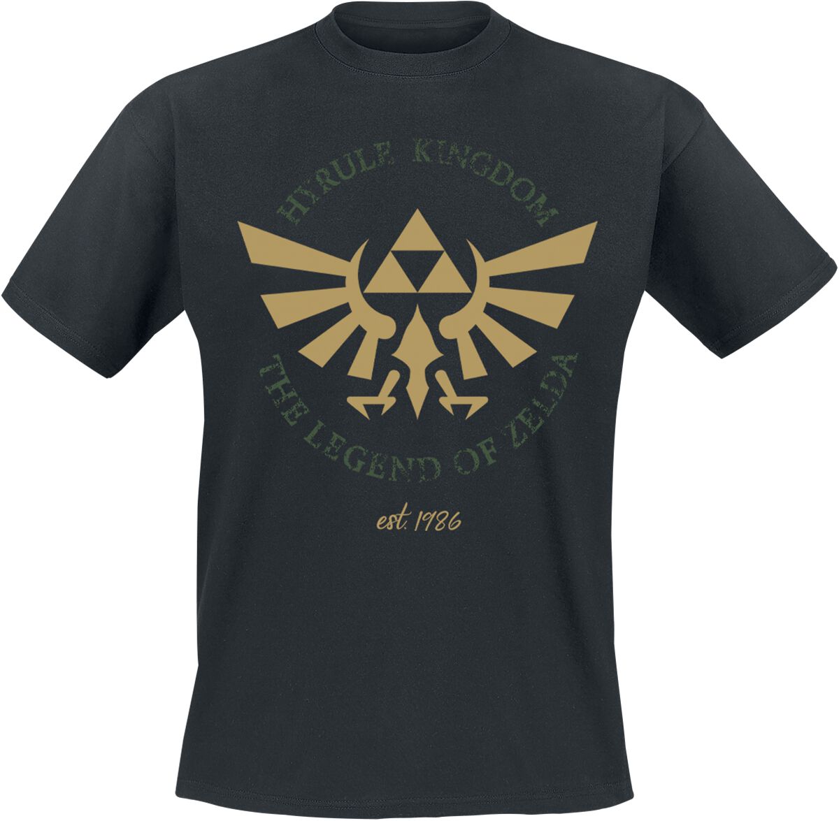 Hyrule Crest | The Legend Of Zelda T-Shirt Manches courtes | EMP
