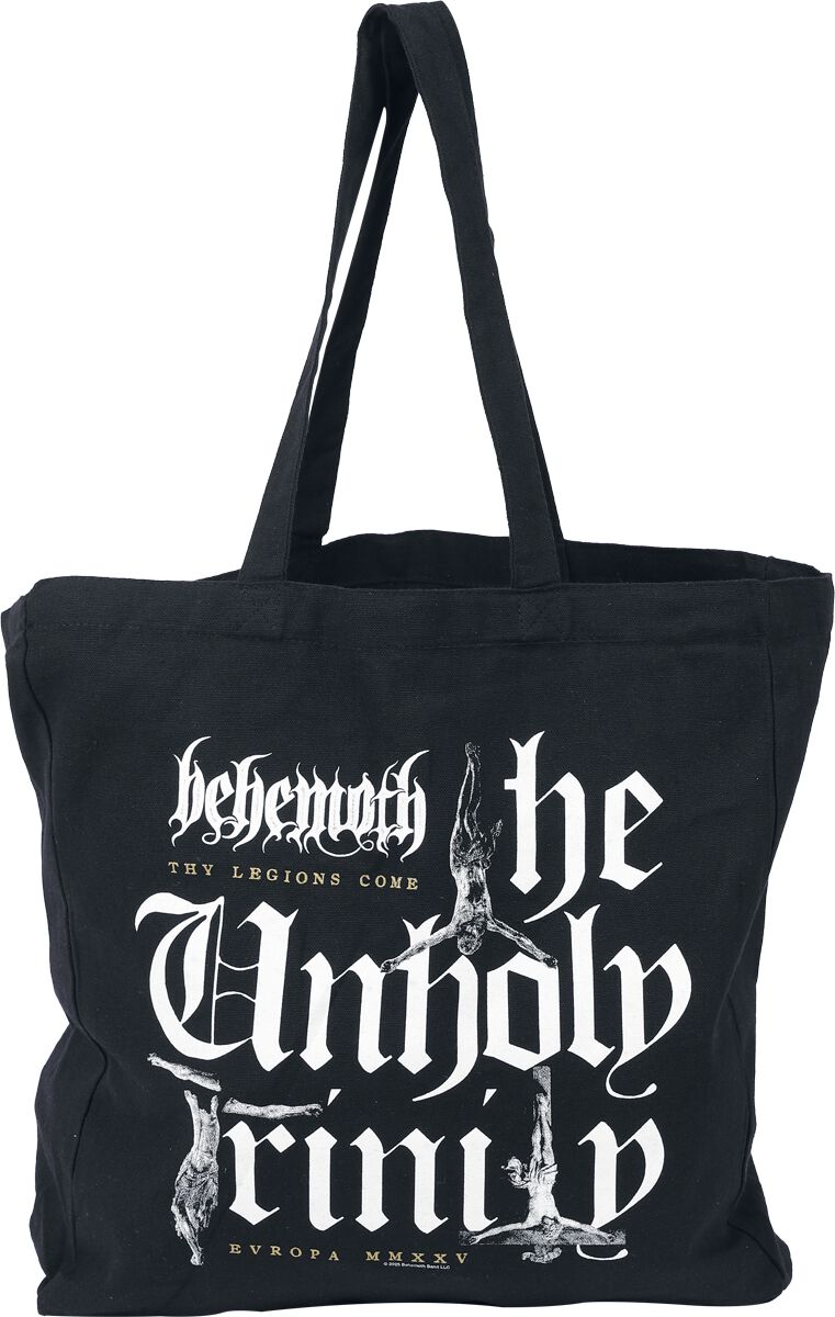 Unholy Stack Tote- The Unholy Trinity Tour 2025 | Behemoth Sac En Tissu ...