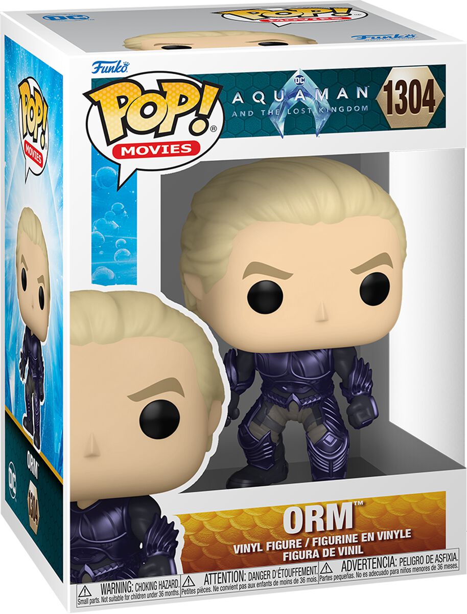 Aquaman and the lost Kingdom - Orm vinyl figurine no. 1304 | Aquaman Funko Pop! | EMP