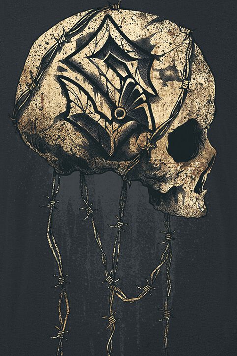 Barbed Wire Skull | Sabaton T-shirt manches longues | EMP
