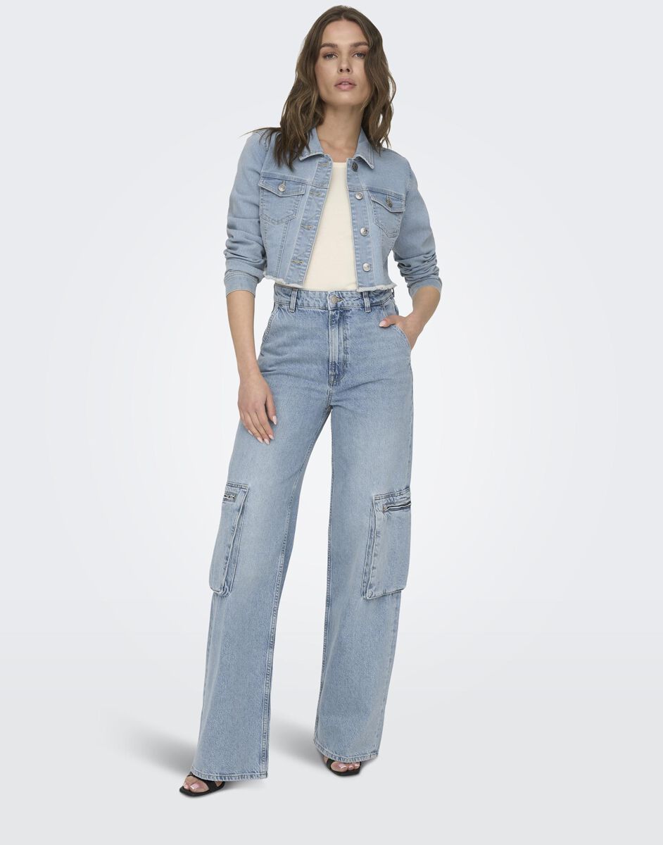 Onlwonder LS Cropped DNM Jacket NOOS | Only Veste en Jean | EMP