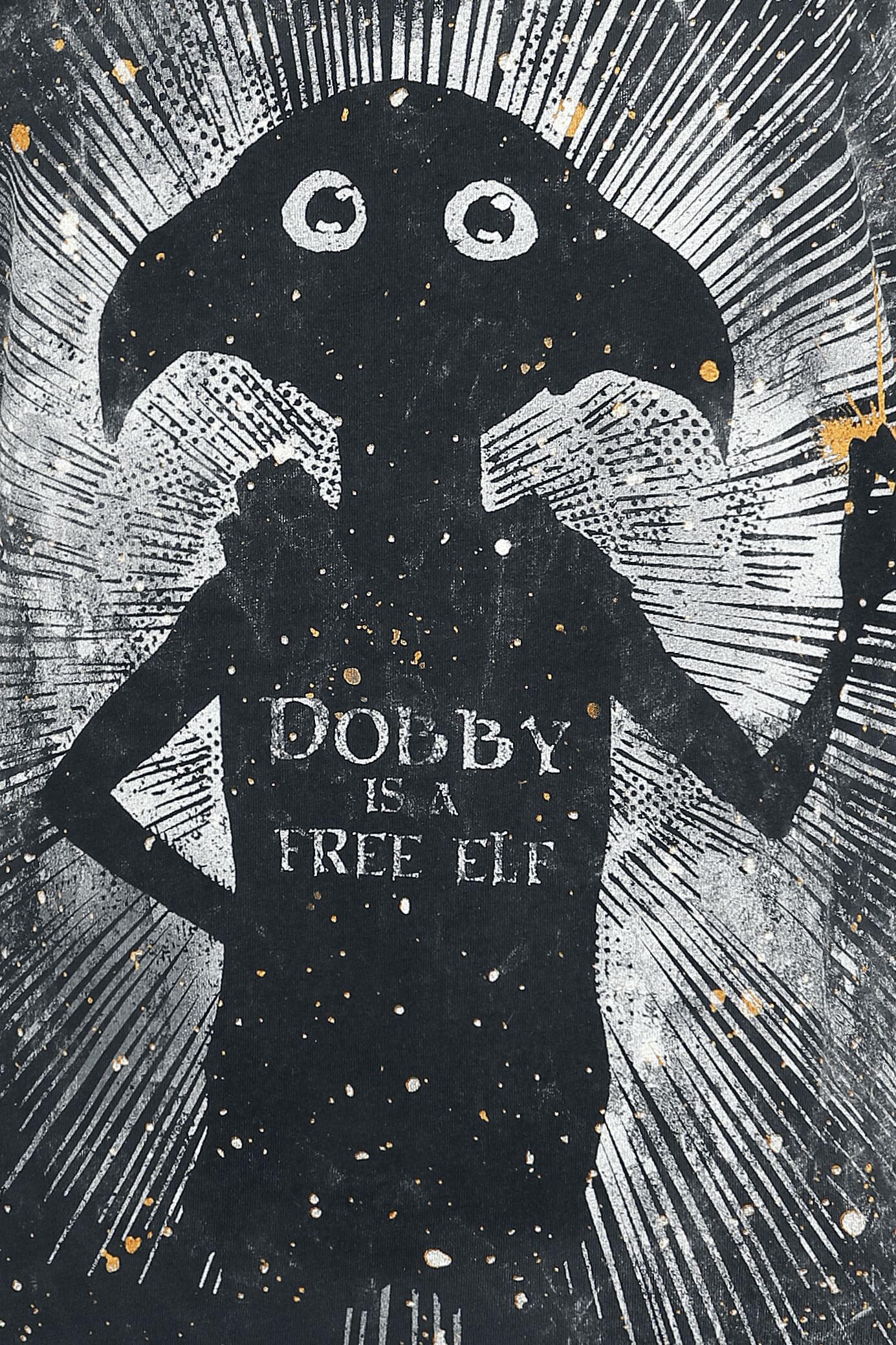 Dobby Is A Free Elf | Harry Potter T-Shirt Manches courtes | EMP