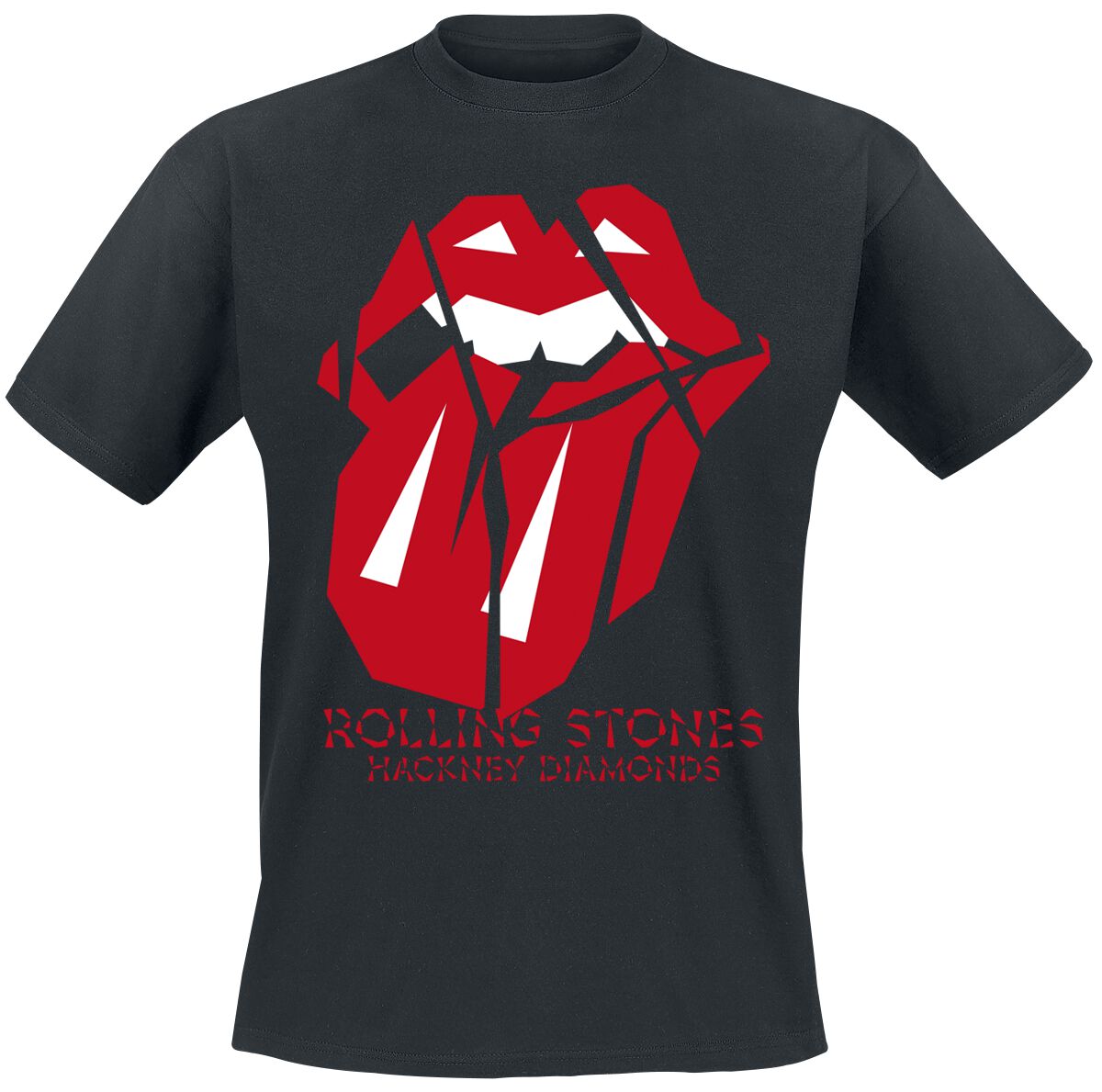 Hackney Diamonds Lick Over | The Rolling Stones T-Shirt Manches courtes ...