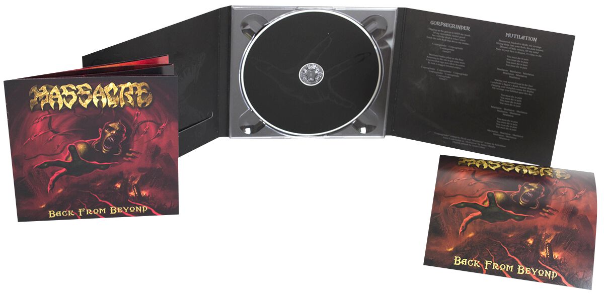 Back from beyond | Massacre CD | EMP