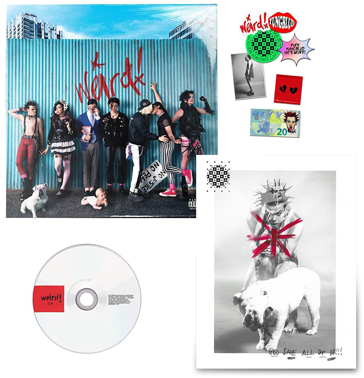 Weird! | Yungblud CD | EMP