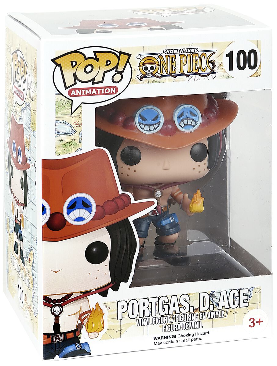 Figurine En Vinyle Portgas D. Ace No. 100