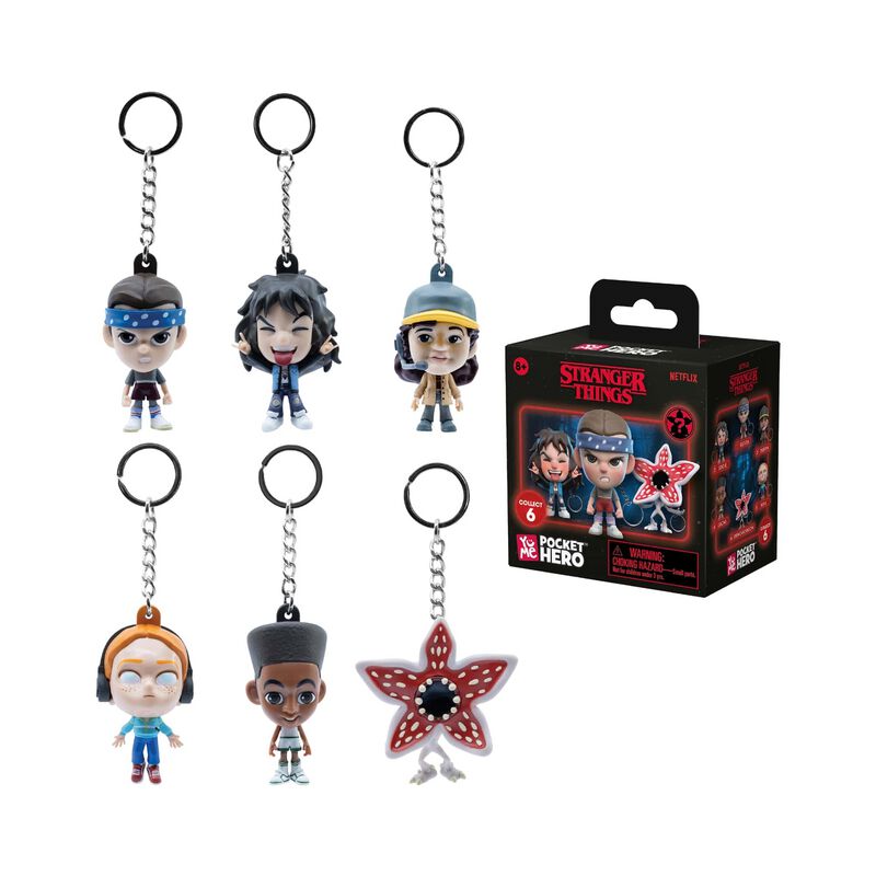 YuMe Pocket Hero Blind Box | Stranger Things Porte-clefs | EMP