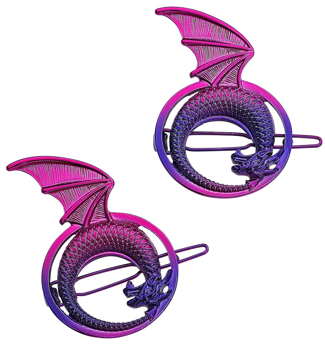 Dragon Chrome | Blackheart Barrette | EMP