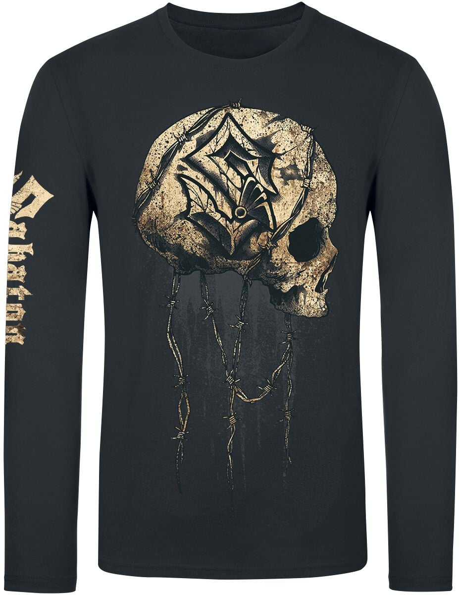 Barbed Wire Skull | Sabaton T-shirt manches longues | EMP