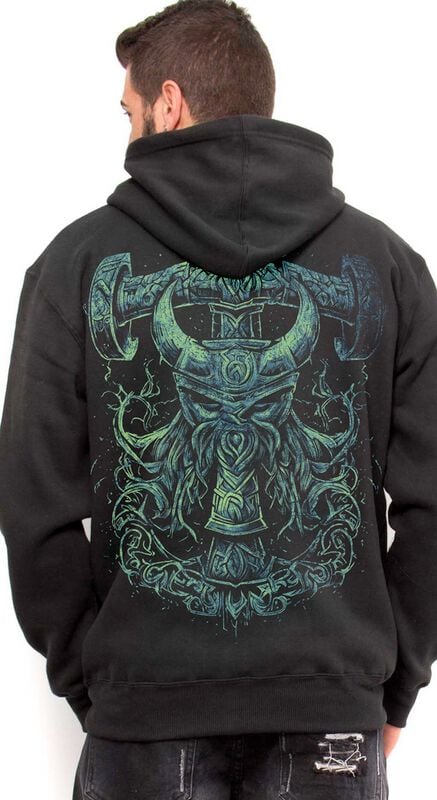 Viking Thor – Vicero | Outer Vision Sweat-shirt à capuche | EMP