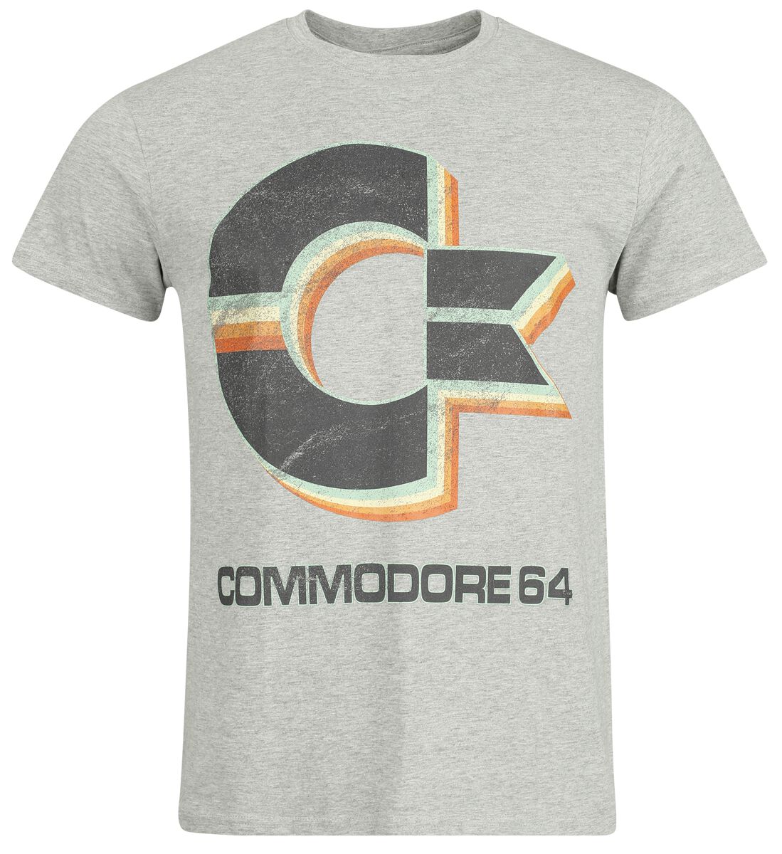 Logo Rétro | Commodore 64 T-Shirt Manches courtes | EMP