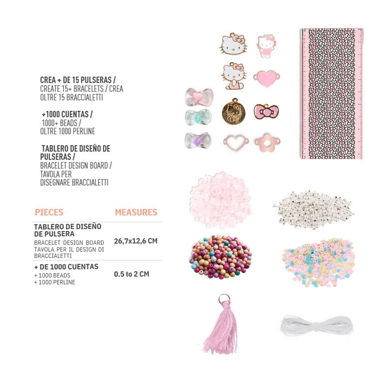 Hello Kitty - Kit de Bracelets DIY | Hello Kitty Bracelet | EMP