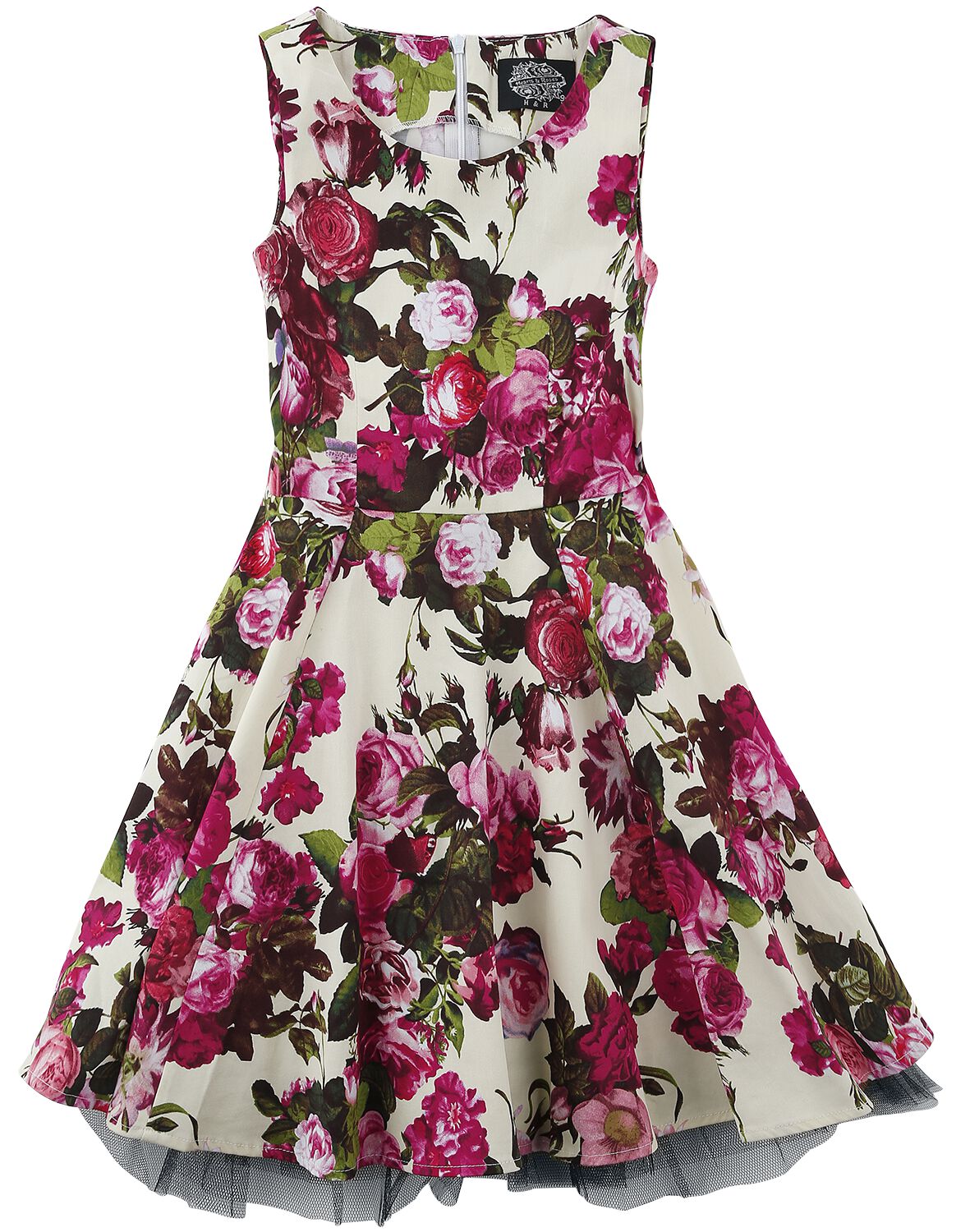 Robe Trapèze Florale Audrey 50's | H&R London Robe | EMP