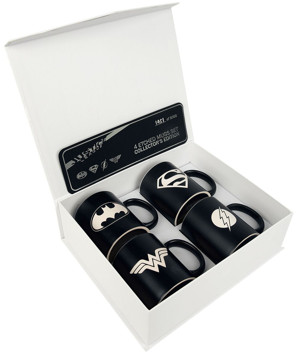 Logo - Mugs Pour Expresso | DC Comics Lot de Mugs | EMP