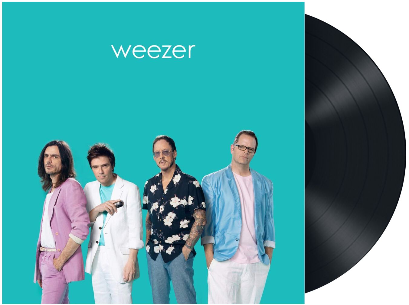 Weezer Teal Album Weezer Lp Emp