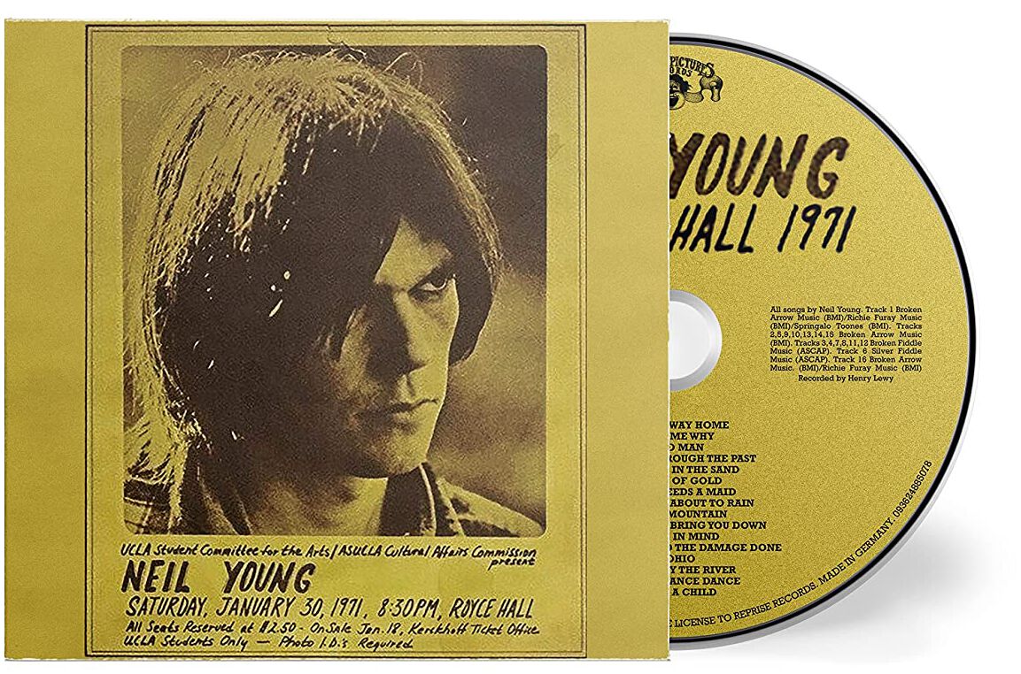 Royce Hall 1971 | Neil Young CD | EMP