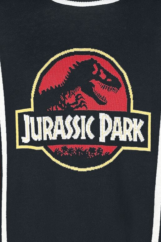 Logo Rétro | Jurassic Park Pull tricoté | EMP