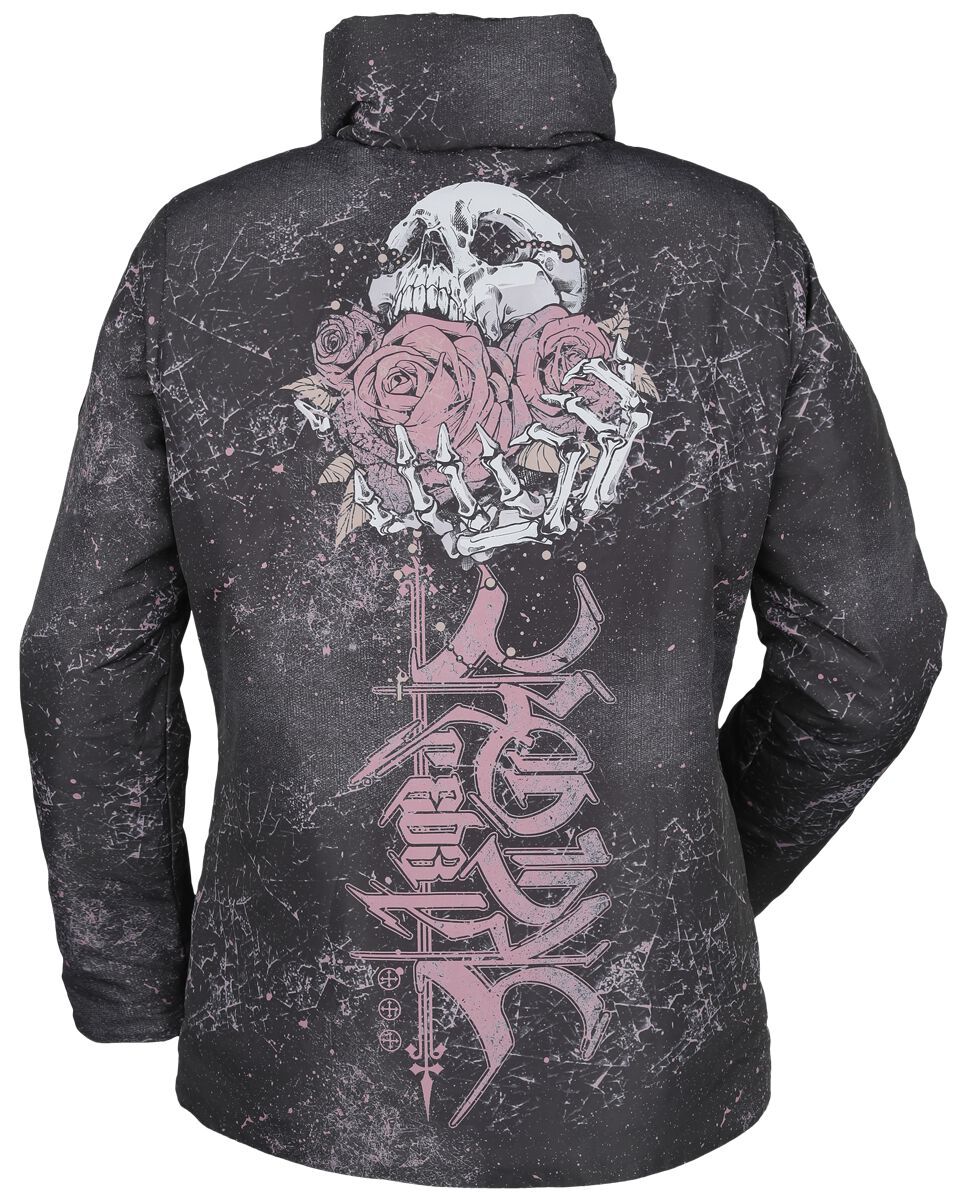 Veste Rock Rebel Avec Imprimé Crâne | Rock Rebel by EMP Veste d'hiver | EMP