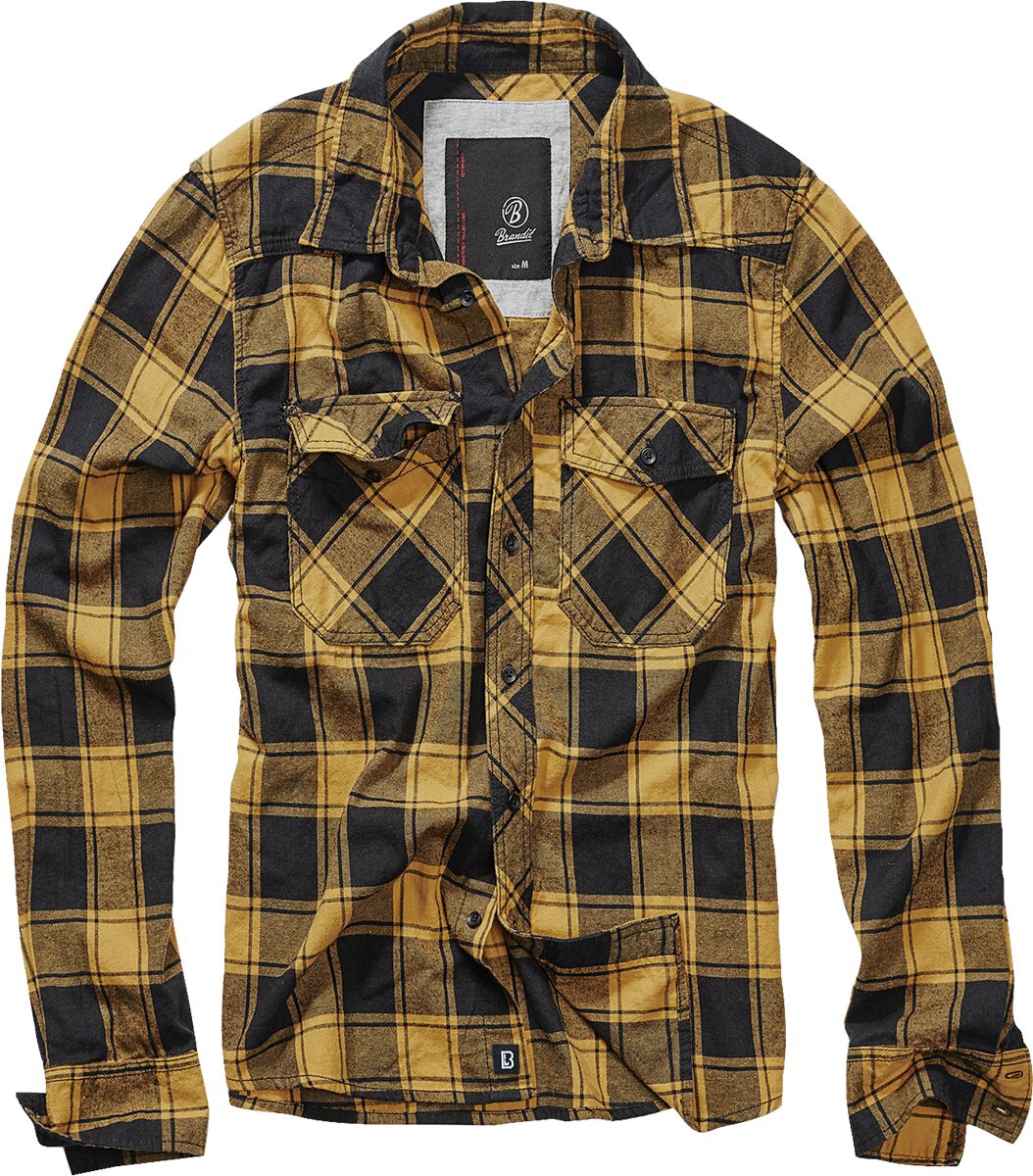 Chemise À Carreaux | Brandit Chemise manches longues | EMP